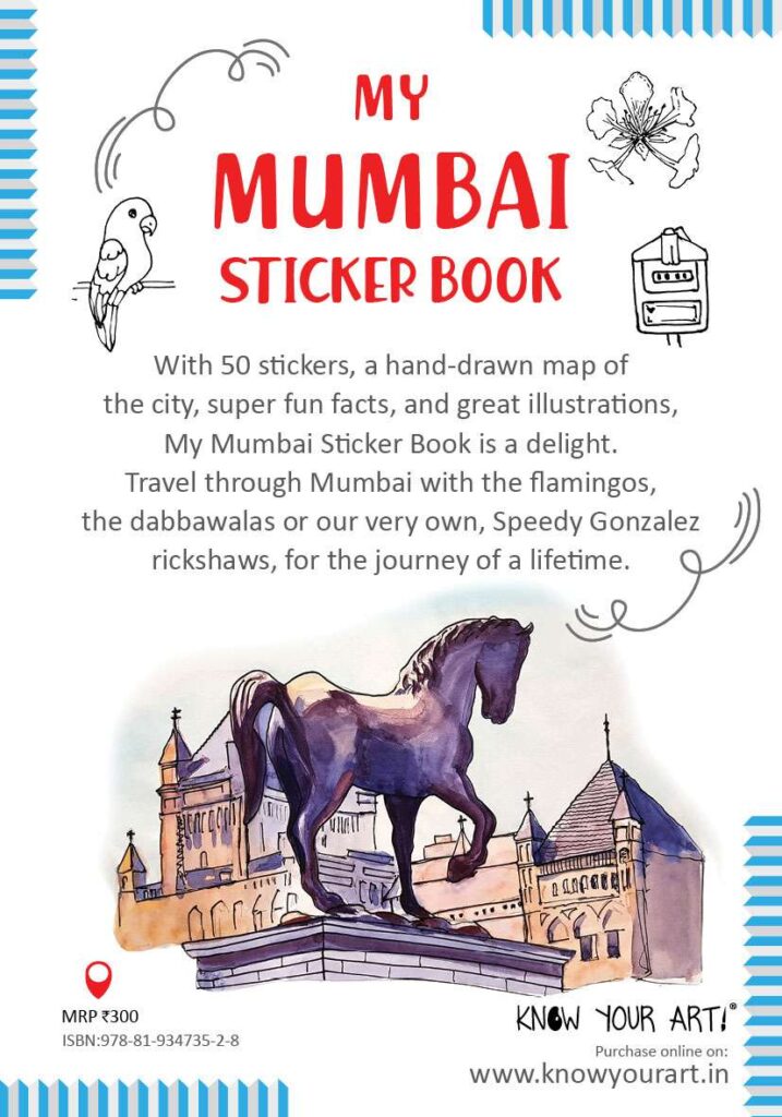 An Activity Book With 50 Stickers, My Mumbai Sticker Book
