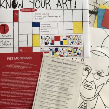 Piet Mondrian Kit | DIY Arts & Crafts Supplier